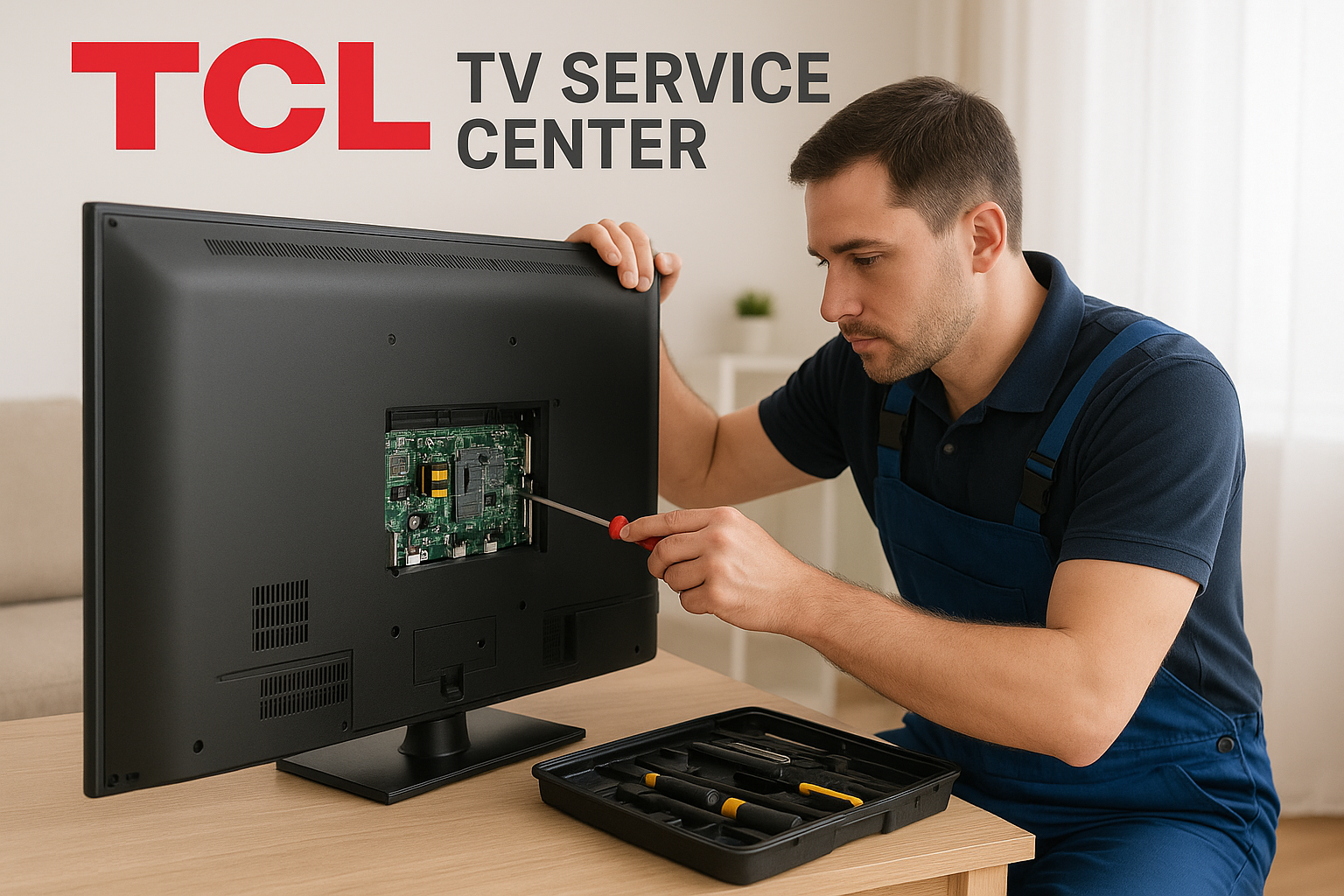 Can the TCL TV Service Center fix p0wer issues?