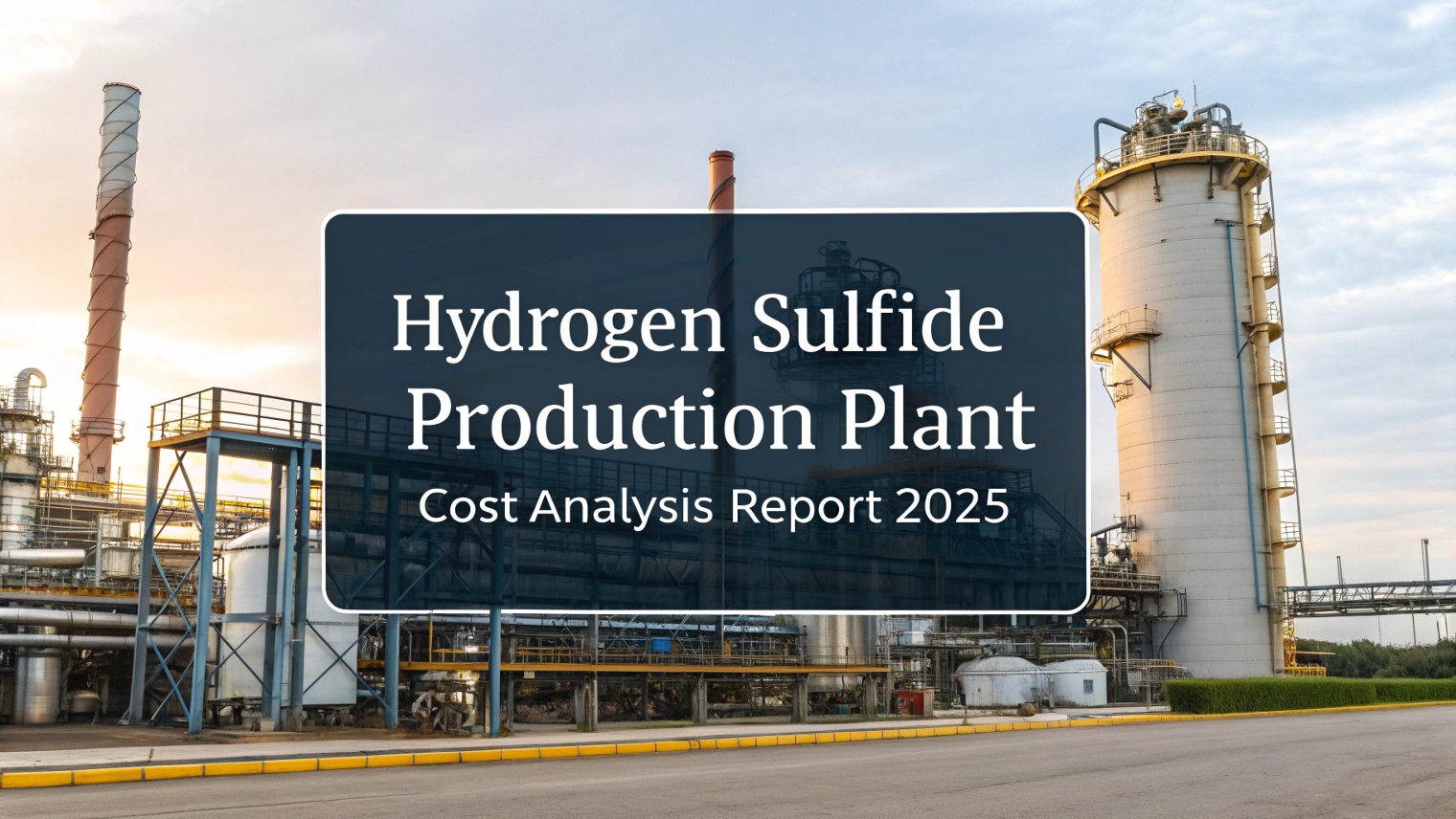 Establishing a Hydrogen Sulfide Production Plant: Project Cost Details ...